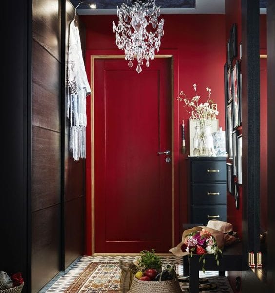 Top 6 des pièces peintes en rouge - Monsieur Peinture