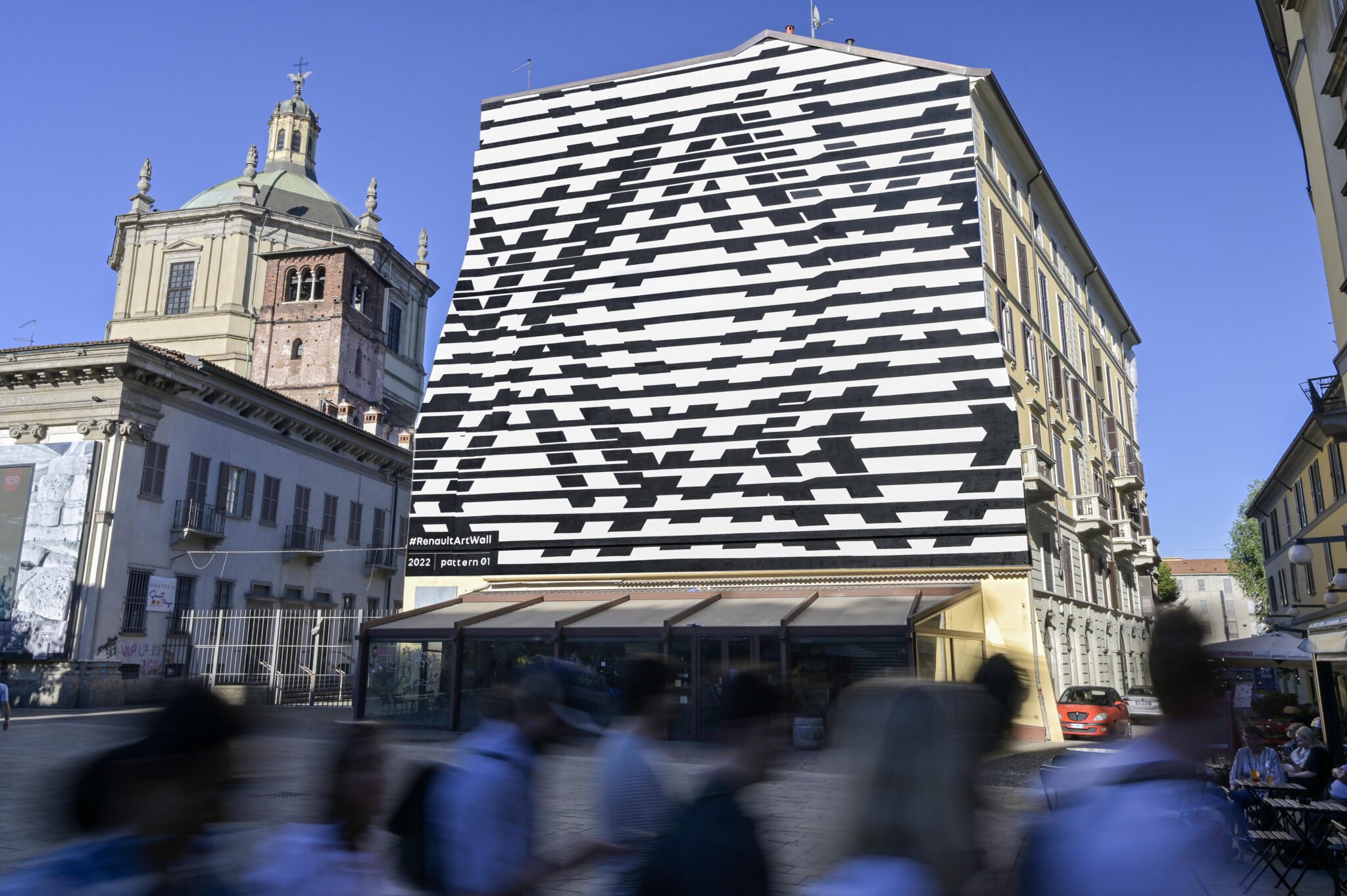 Fresques à Paris, Londres, Milan et Berlin pour Renault