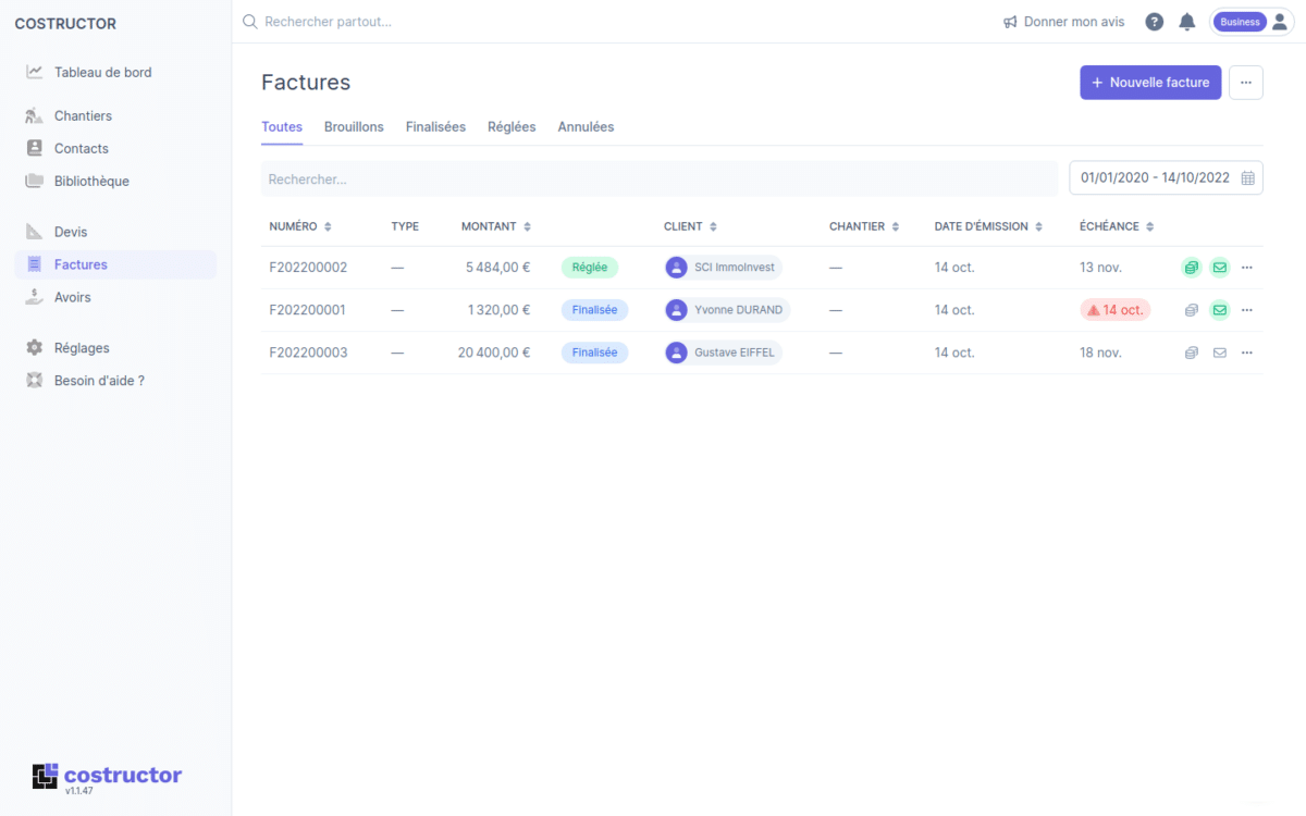 Top 20 des logiciels de suivi de chantier pour le BTP